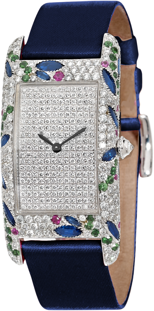 Charles Oudin collections of women’s luxury timepieces set with diamonds